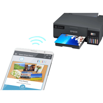 Buy EPSON EcoTank L8050 Single Function Wi-Fi Ink Tank Printer with Heat-Free Technology (High ...